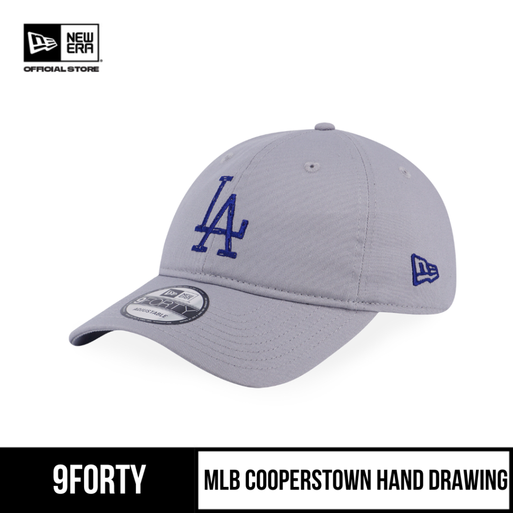 New Era 9FORTY Unstructured MLB Los Angeles Dodgers Cooperstown Hand ...