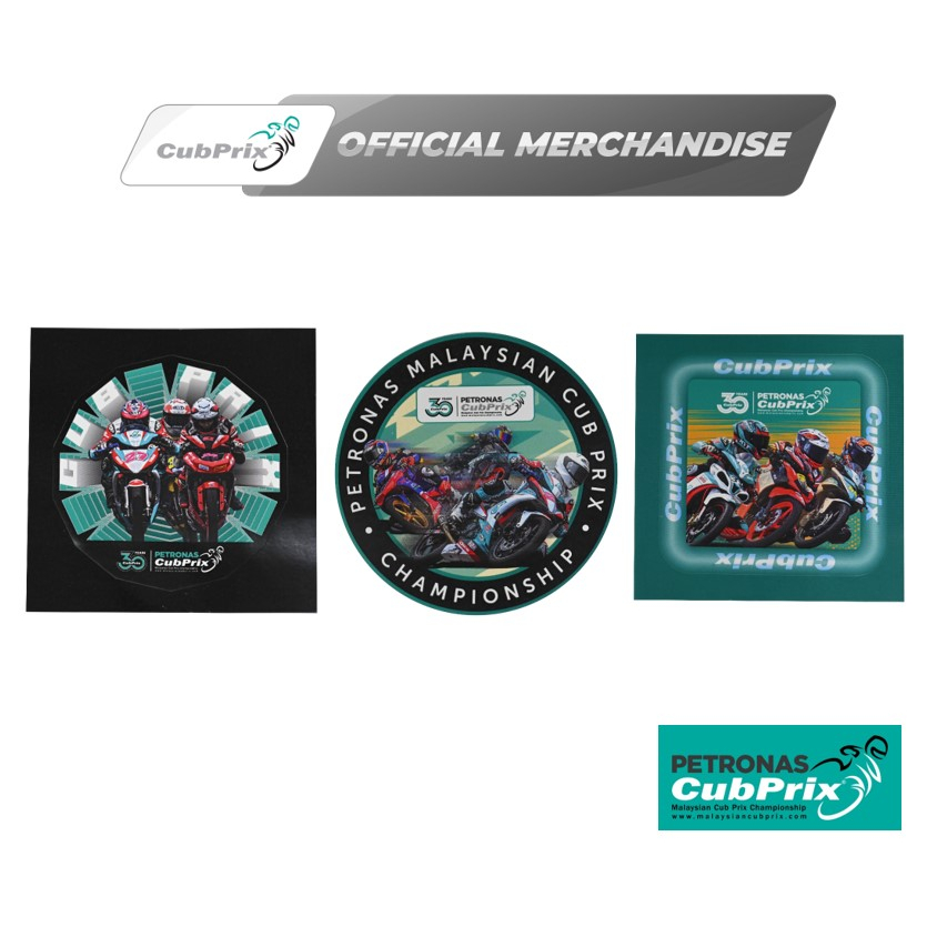 Cub Prix 30th Anniversary Edition Stickers | Shopee Malaysia