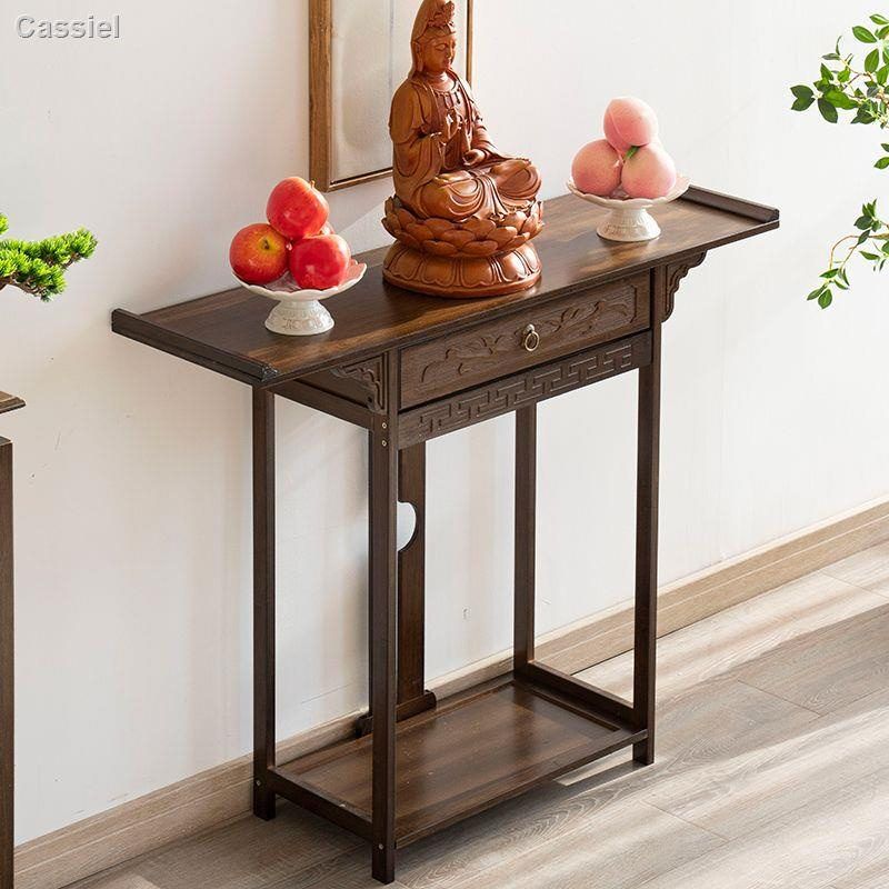 Niche offering table, Buddha table, incense table, Guanyin God of ...