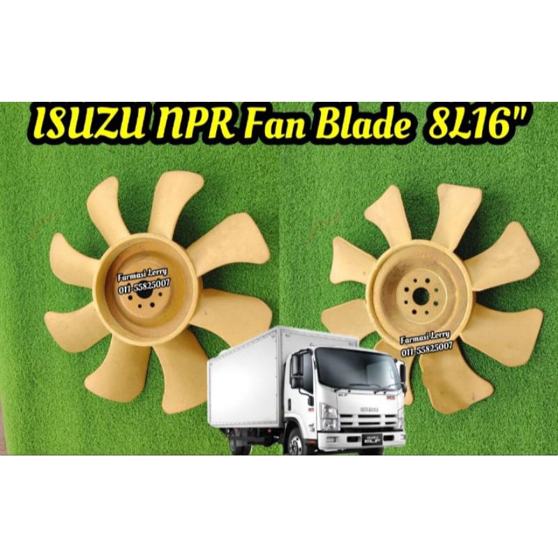 ISUZU NPR 8L16" FAN BLADE | Shopee Malaysia