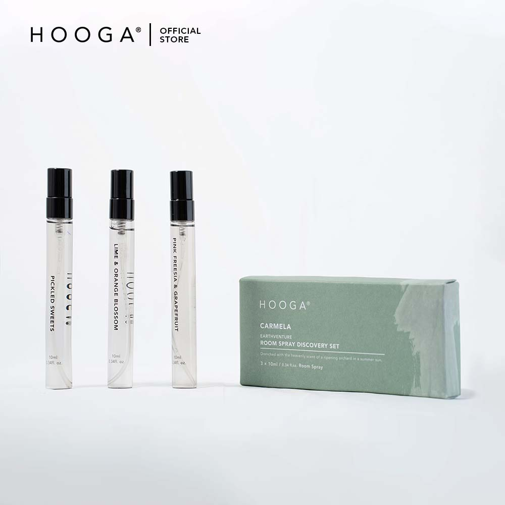 HOOGA Miniature Room Spray Carmela 3pcs Set | Shopee Malaysia