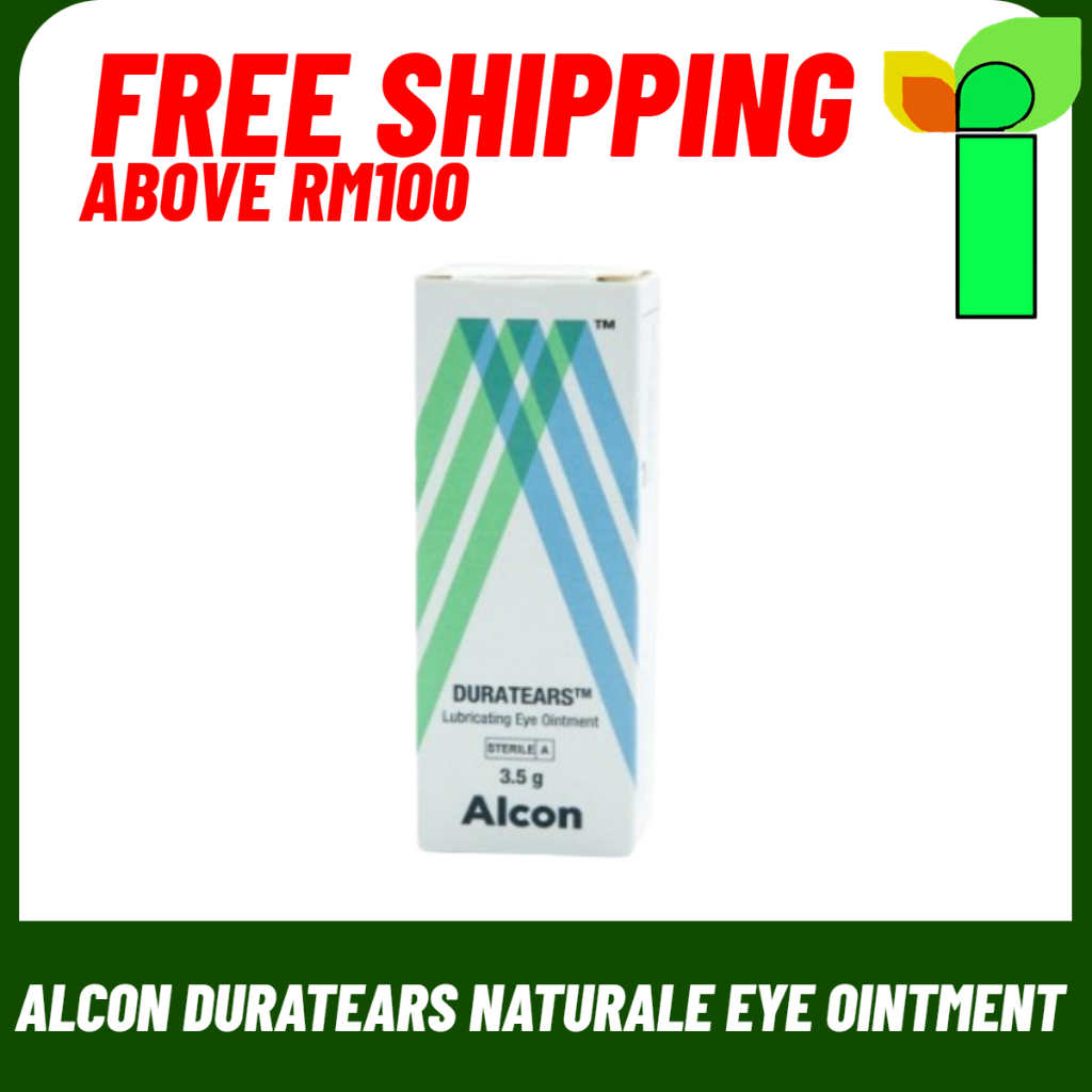 Alcon Duratears Naturale Eye Ointment 3.5gm | Shopee Malaysia