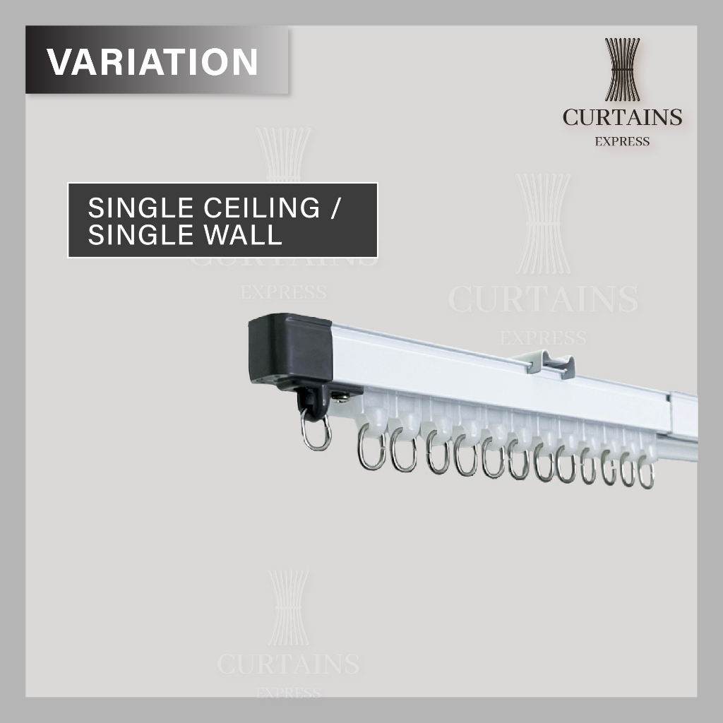 Extendable Track / Adjustable Curtain Rail / Aluminium Curtain Rail ...