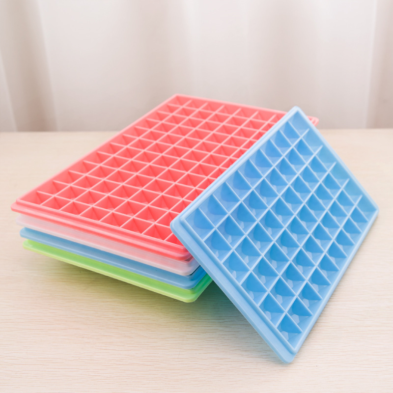 60 Grids Ice Cube Tray Fruit Ice Cube Maker DIY Creative Small Ice Cube ...
