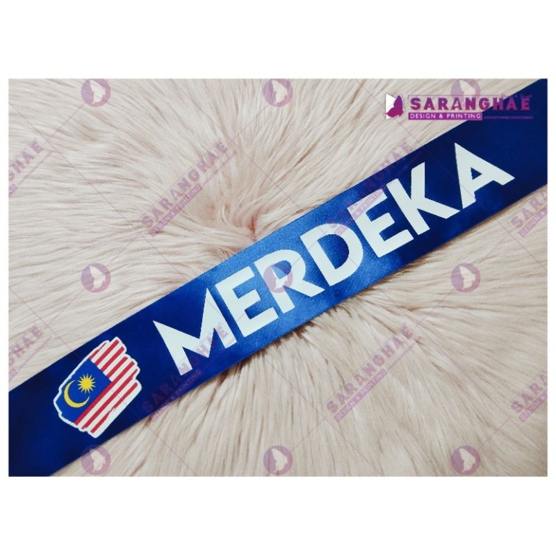 SELEMPANG MERDEKA / SASH MERDEKA | Shopee Malaysia
