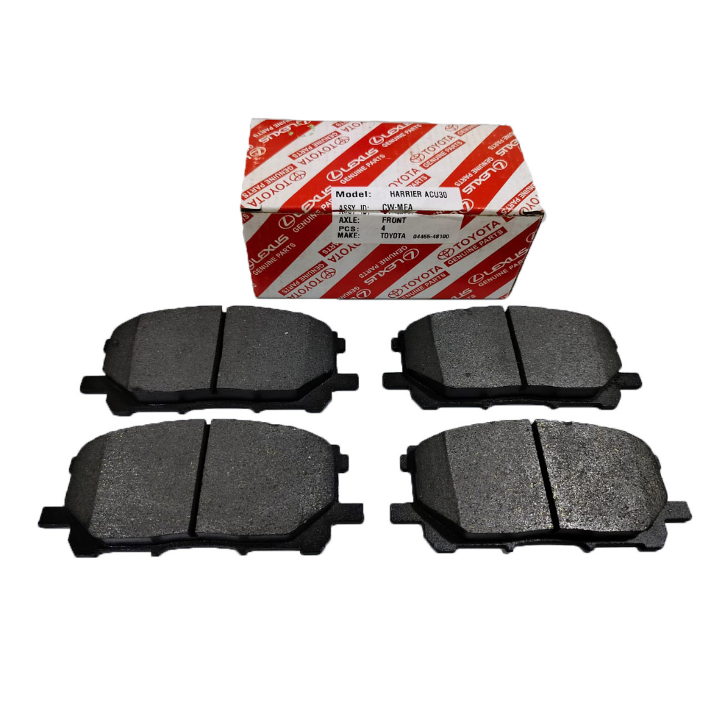TOYOTA ACU30, MCU30 FRONT DISC BRAKE PAD (04465-48100) | Shopee Malaysia