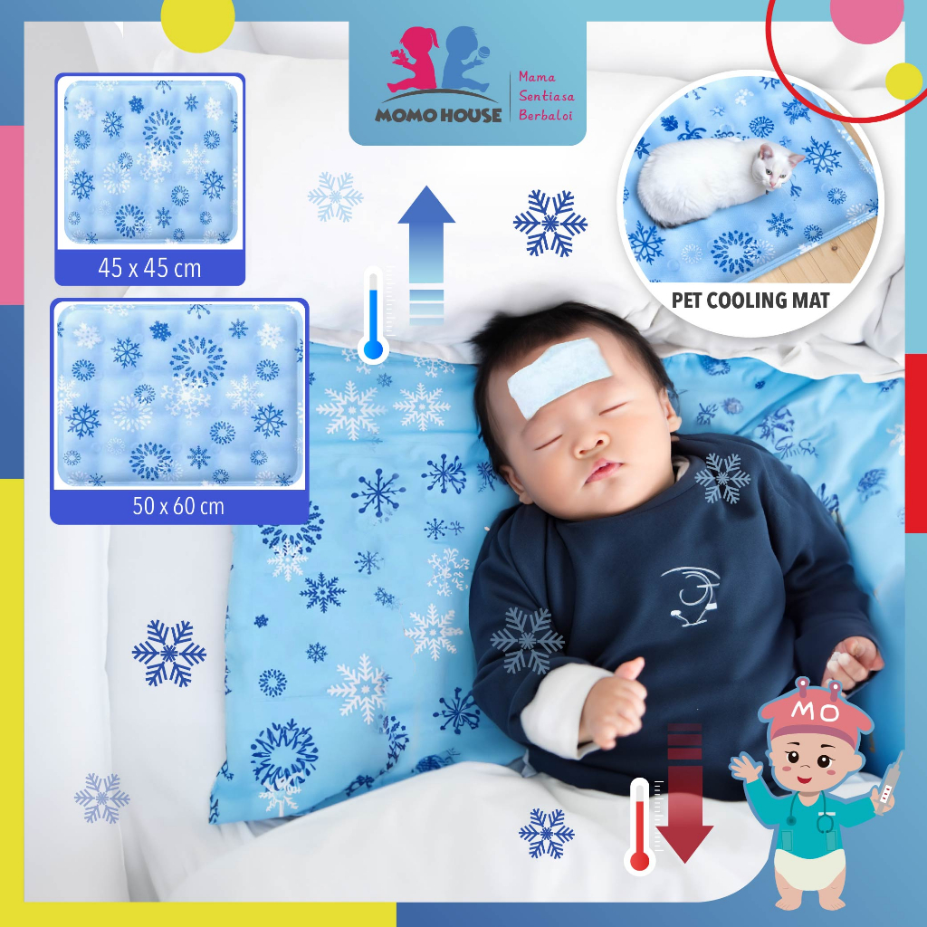 Baby Cooling Mat Cooling Pad For Body Ice Bag Car Cushion Pillow ...