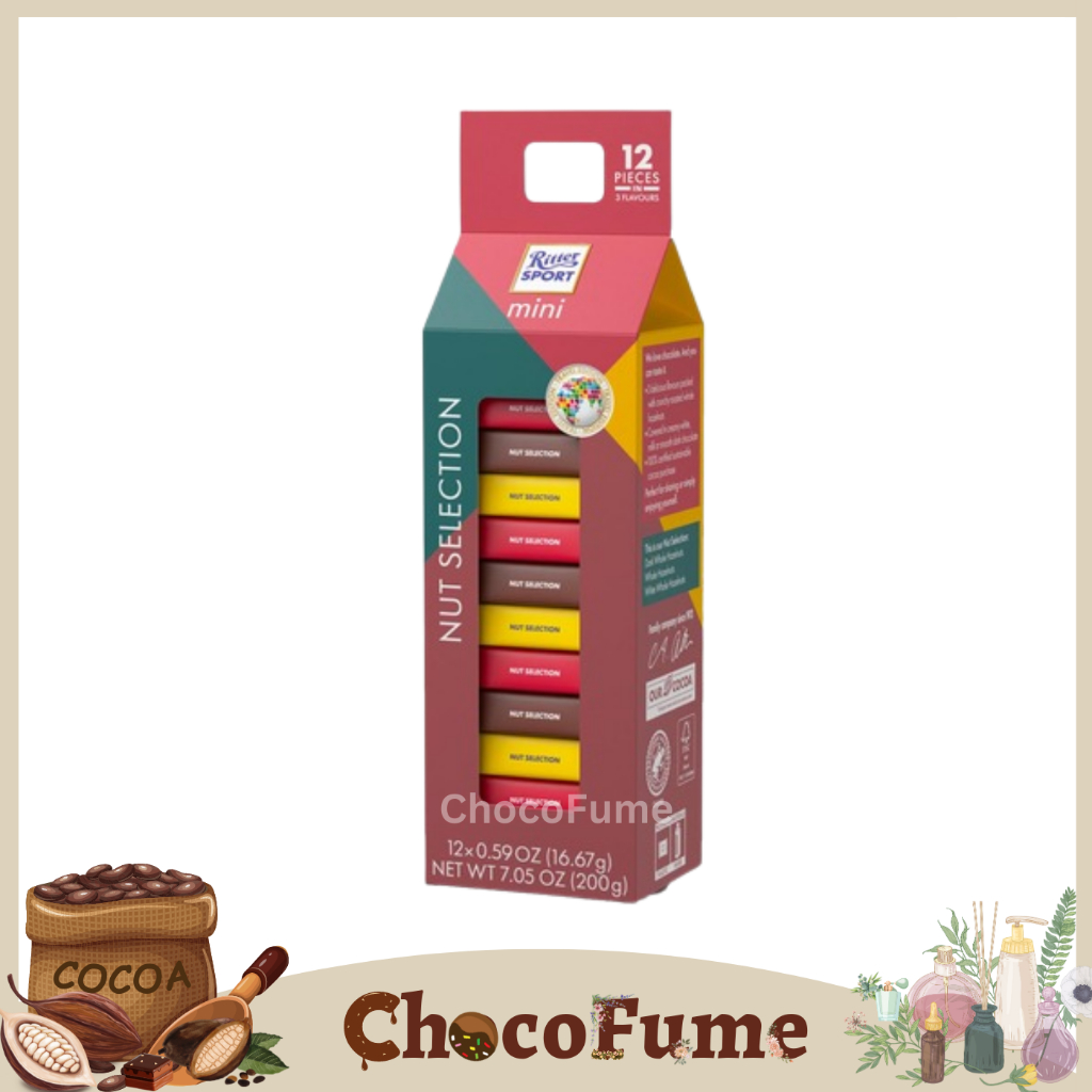 Ritter Sport Mini Tower Colourful Variety 250g / Nut Selection 200g ...