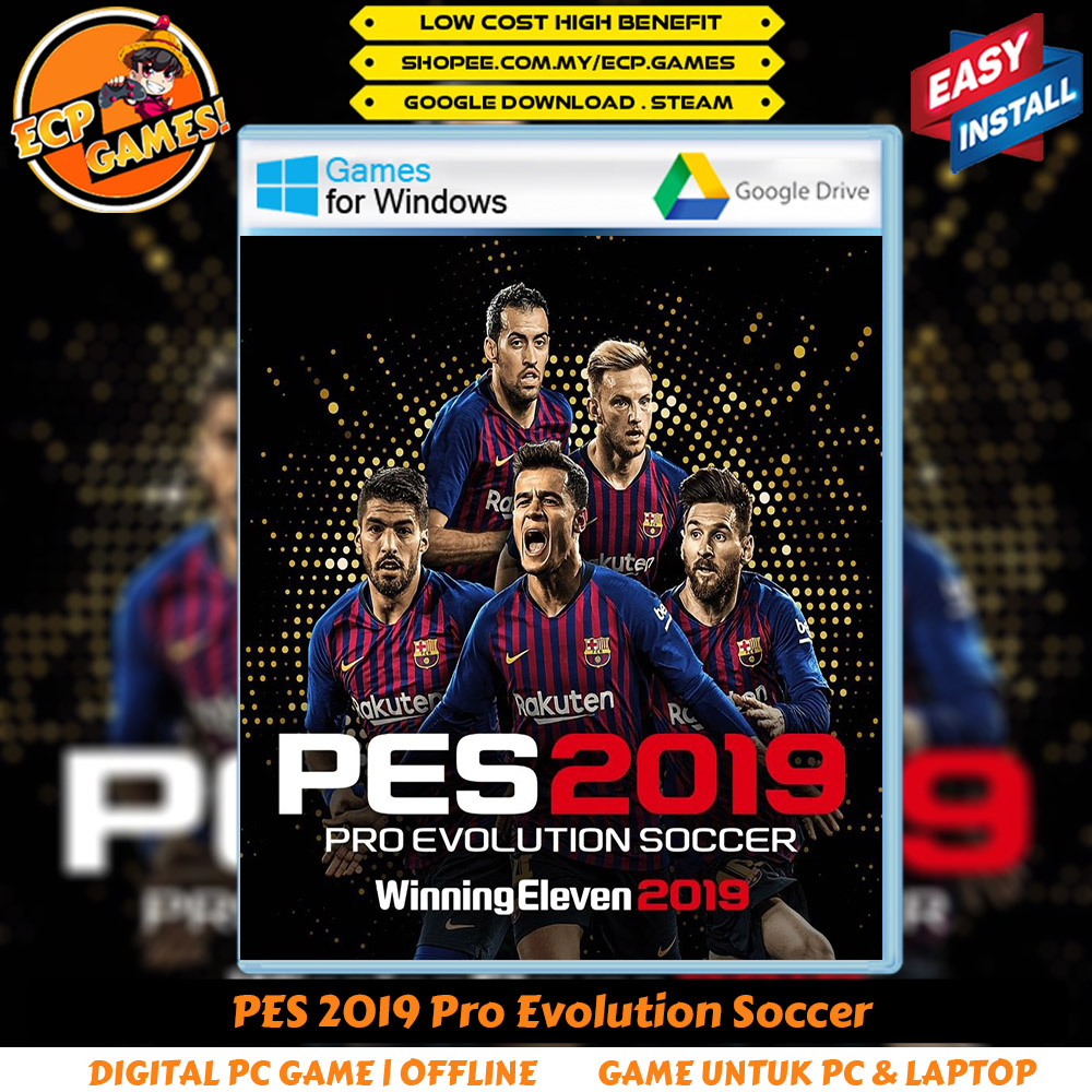 eFootball PES 2019 & SmokePatch v19.4.1 / PC / Game / Offline / Digital ...