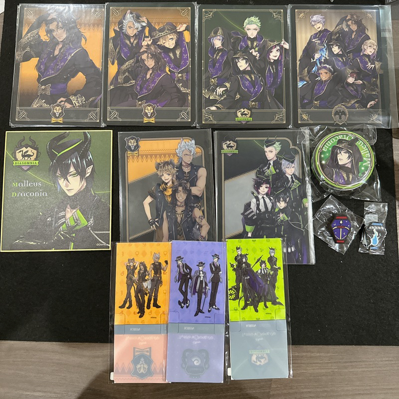 Twisted Wonderland official goods - Savanaclaw/Diasomnia/Ignihyde ...