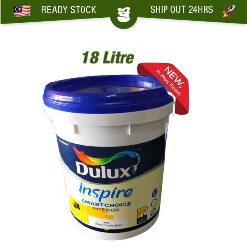 18L ICI DULUX Inspire Smart Choice Maxilite Colourland Interior Paint ...