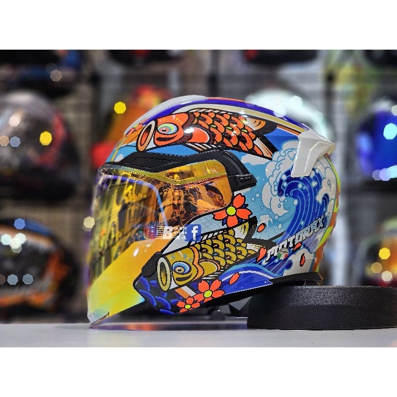 Original Motorax S30 Nipon Open Face Helmet | Shopee Malaysia