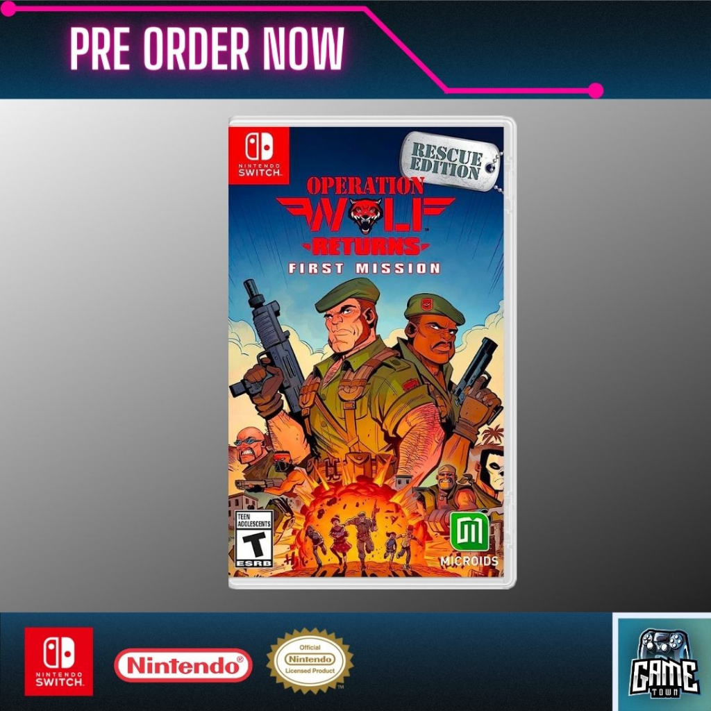 Nintendo Switch Operation Wolf Returns First Mission 野狼行动回归 首次任务 ...