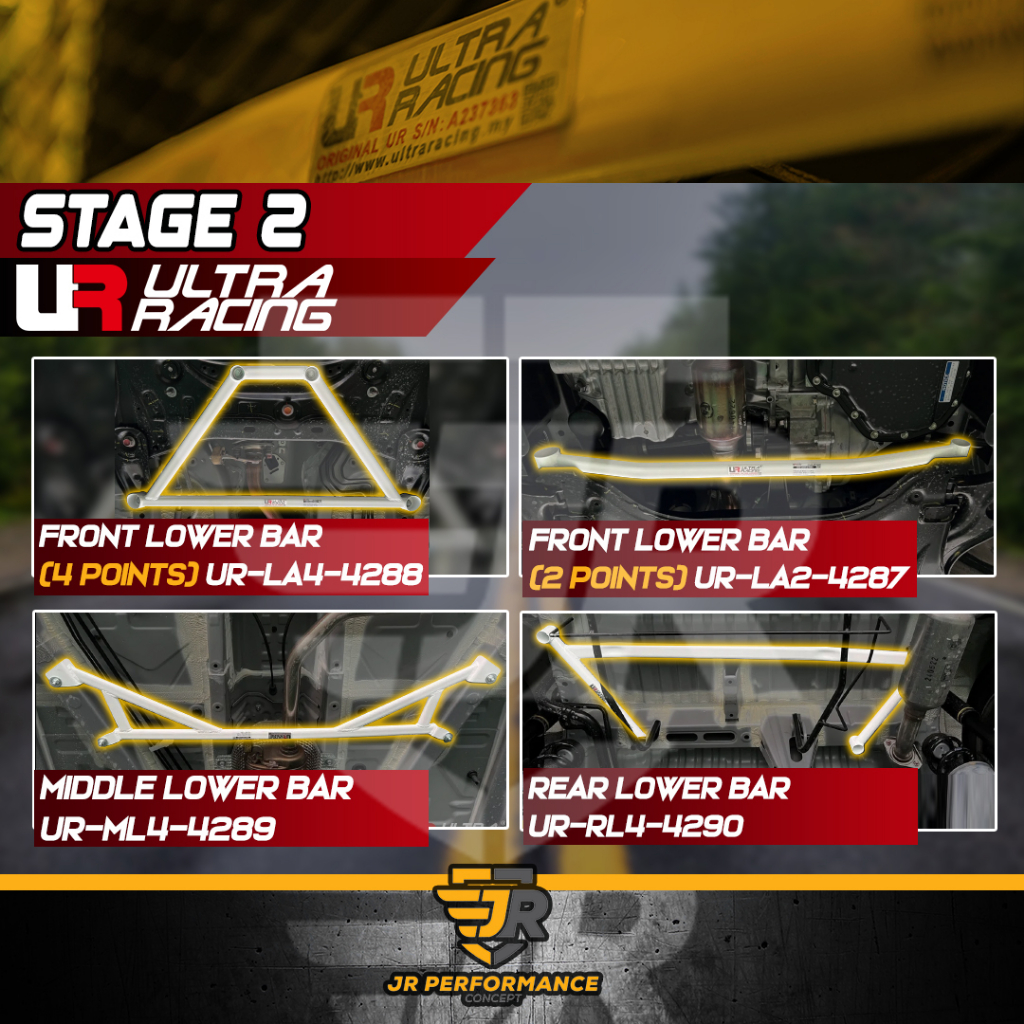 Ultra Racing Safety Bar Perodua New Alza 2022 Full Bar Chassis Handling ...
