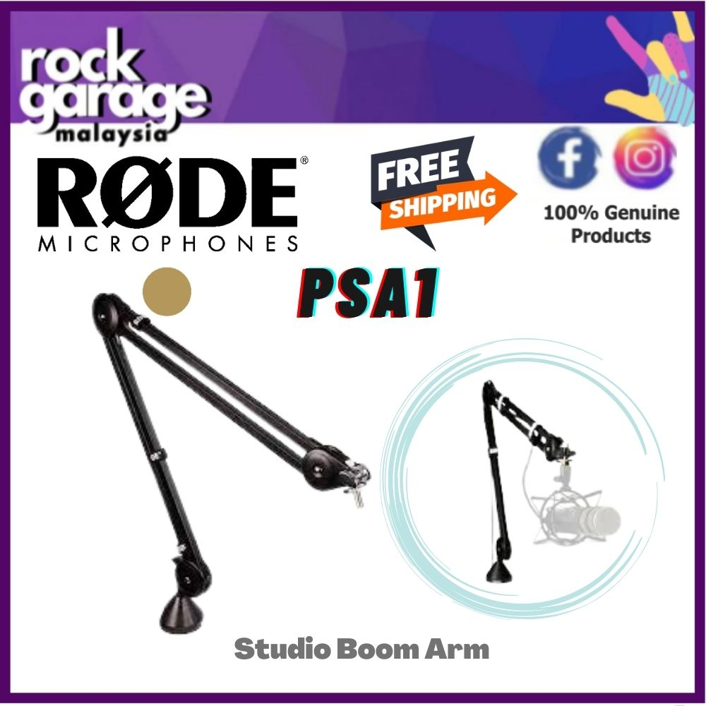 Rode PSA1 Studio Boom Arm For Radio, Broadcast, Studio And Home Use ...