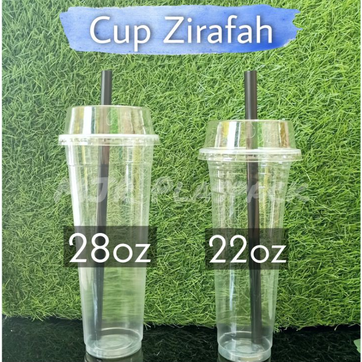 Cup Air Gelas Zirafah Boba Thai Milk Tea + Straw (25pcs) | Shopee Malaysia