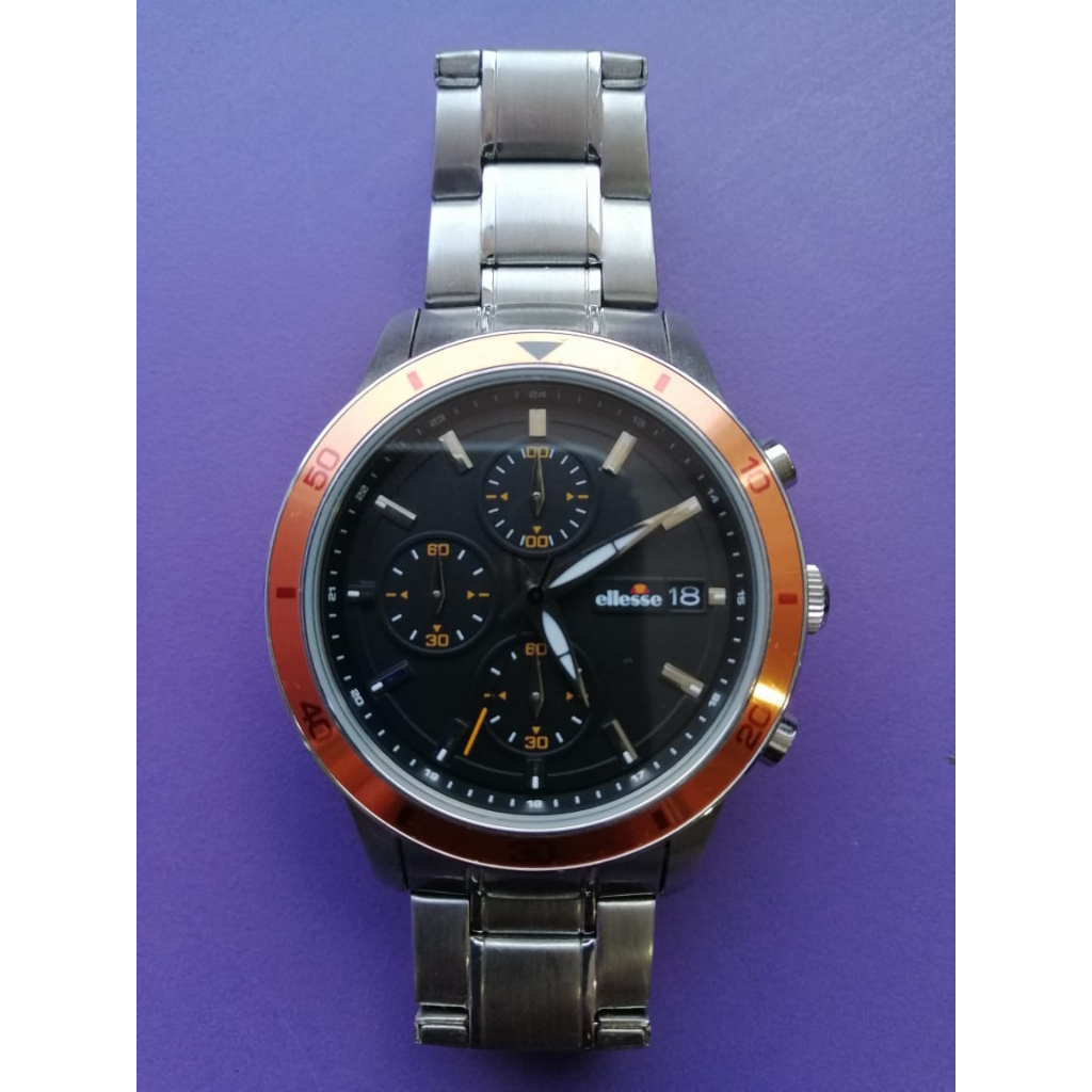 ELLESSE CHRONOGRAPH QUARTZ MEN WATCH | Shopee Malaysia