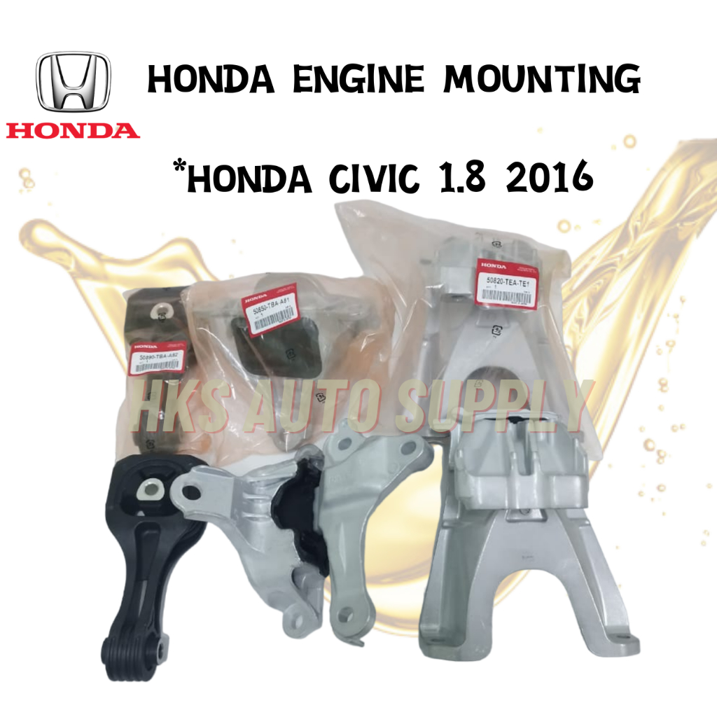 (100% ORIGINAL) HONDA CIVIC FC TEA 1.8 ENGINE MOUNTING 50820-TEA-T11 ...