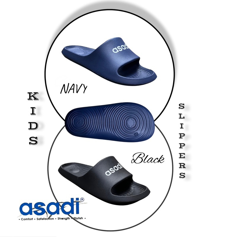 Asadi Kids Lightweight Slippers CGT-9850 Selipar Budak Asadi | Shopee ...