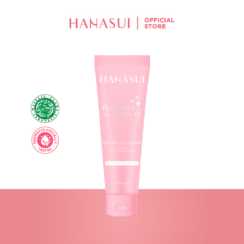 Hanasui Flawless Glow 10 Power Gentle Cleanser (60ml) | Shopee Malaysia