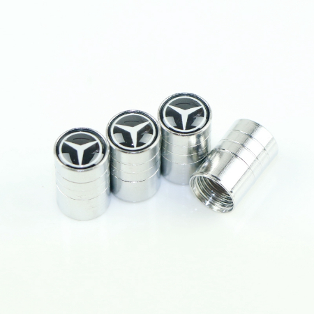 Mercedes Benz Original Series Car Wheel Metal Tire Valves Emblem Tyre ...
