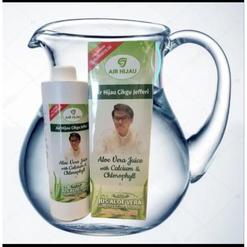 PROMOSI 4 BOTOL AIR HIJAU CALCIUM CIKGU JEFFERI | Shopee Malaysia