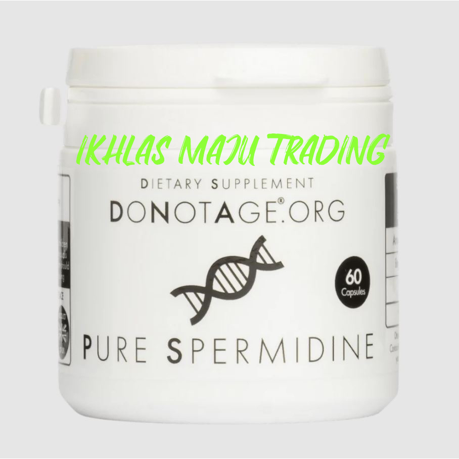 Do Not Age Pure Spermidine 60 capsules Autophagy anti inflammation anti ...
