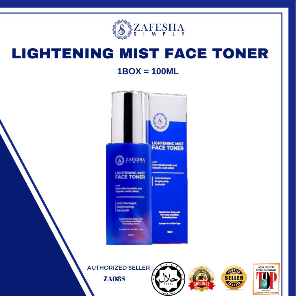 [ZA08s- 🔥𝐇𝐎𝐓 𝐈𝐓𝐄𝐌🔥] - ZAFESHA TONER LIGHTENING MIST FACE- FOUNDATION ...
