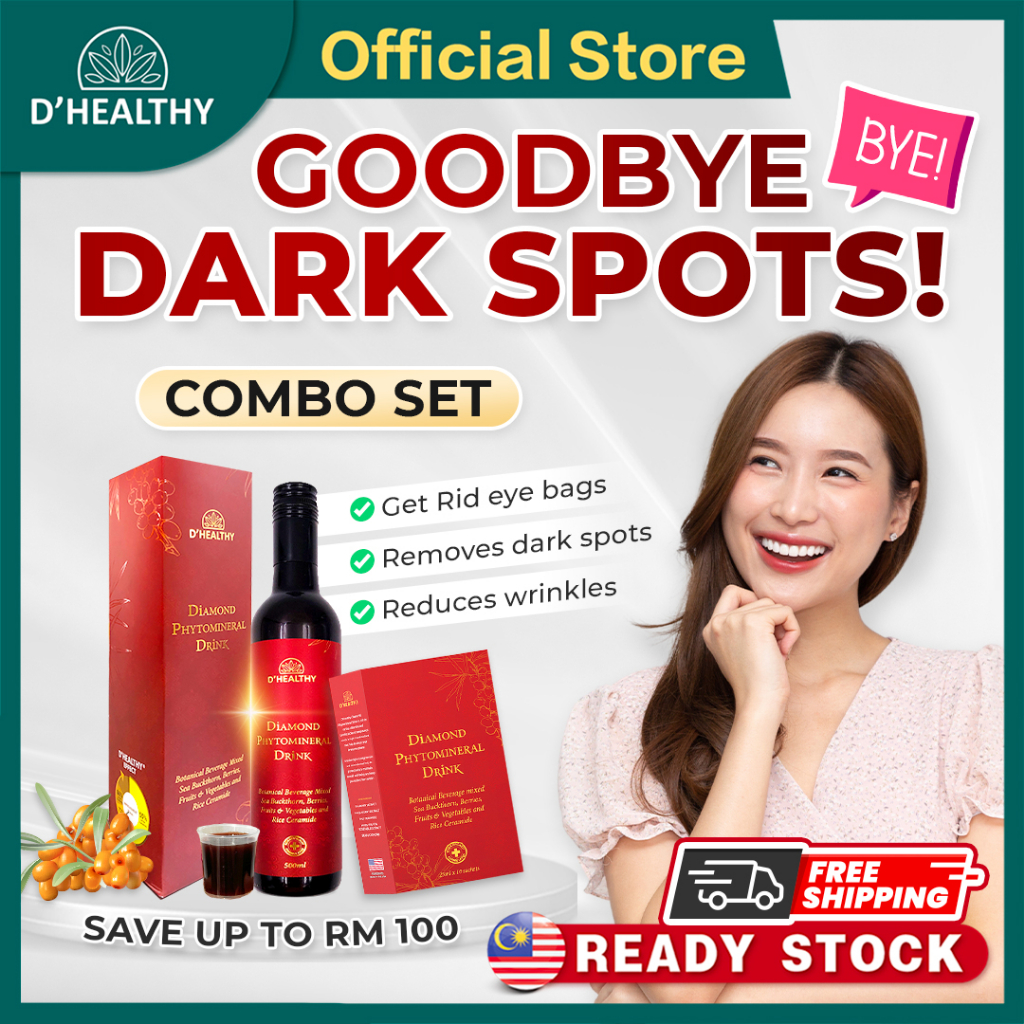 【D' Healthy】Diamond Phytomineral Drink Buckthorn Fruit Anti ...
