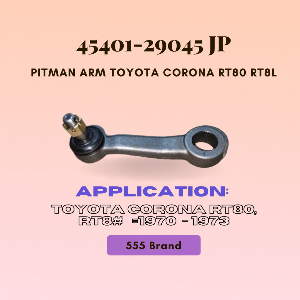 PITMAN ARM TOYOTA CORONA RT80 RT8L | Shopee Malaysia