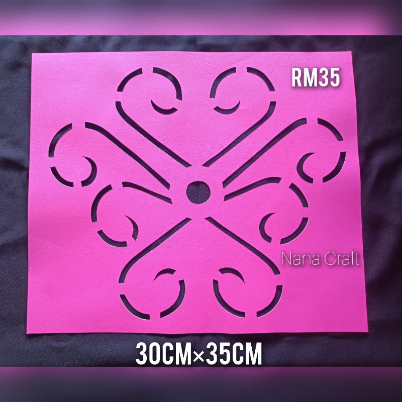 Acuan Corak Buriek ️(BESAR) | Shopee Malaysia