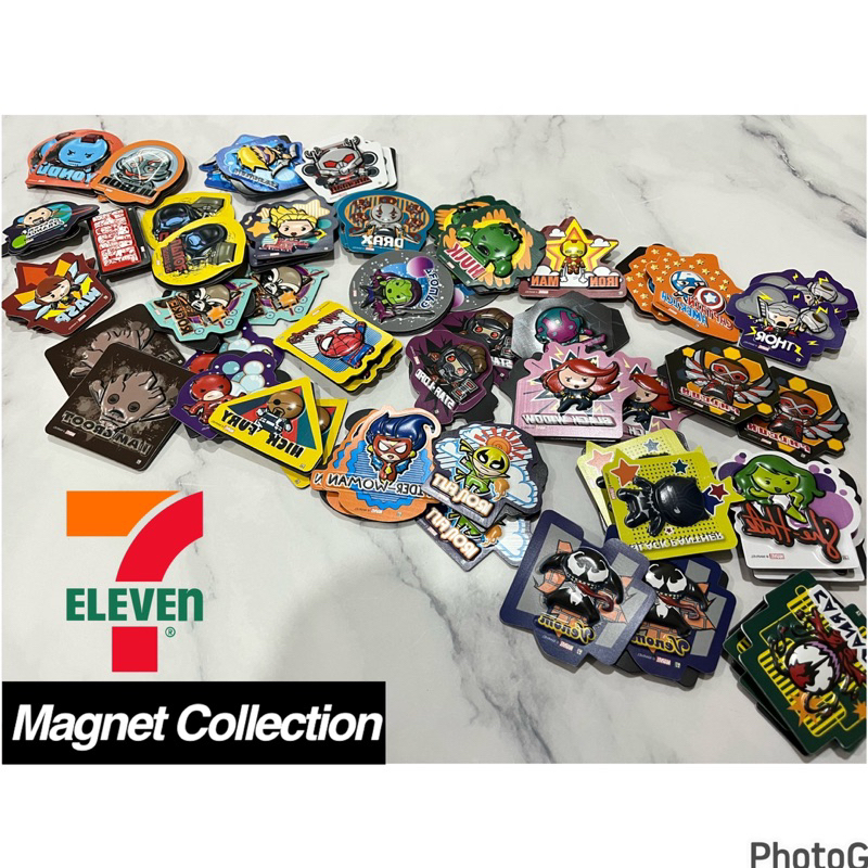 Marvel Magnefico 7-Eleven Original Collectible Magnets Avengers ...