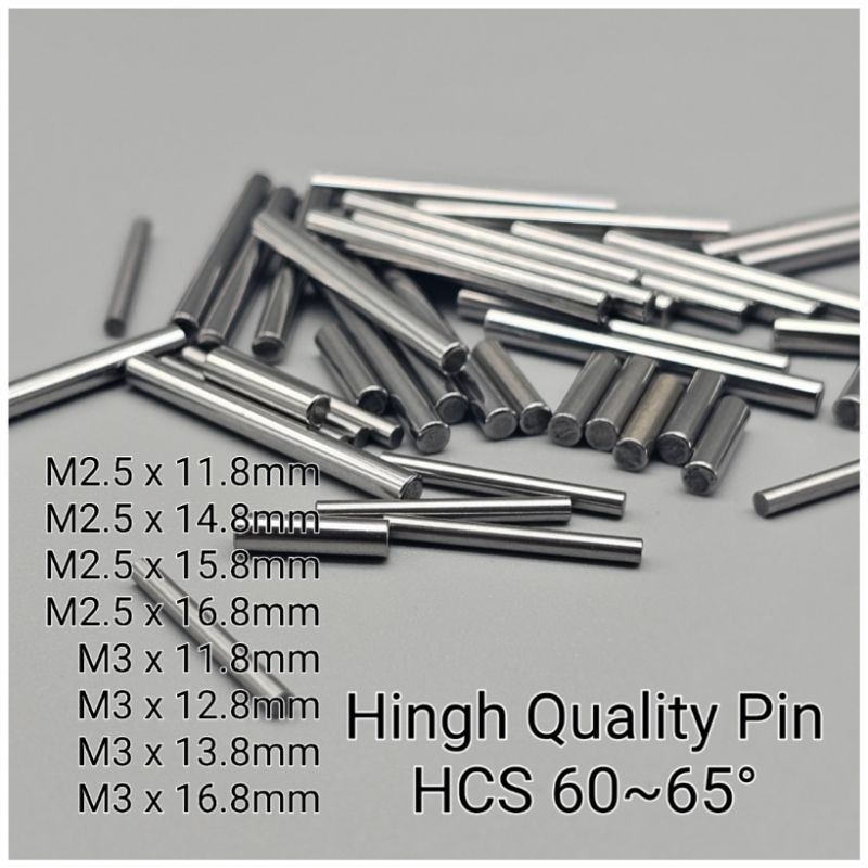 Hingh Quality Pin M2.5 M3 Hrc60°~65° (10pcs) | Shopee Malaysia