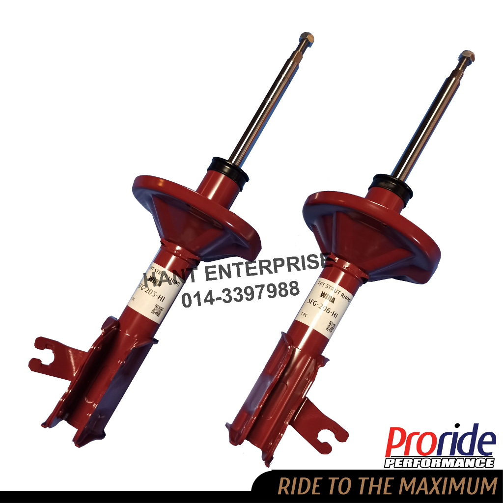 Proride Satria 1.3 Wira 1.5 Front Absorber Heavy Duty (2 Units ...