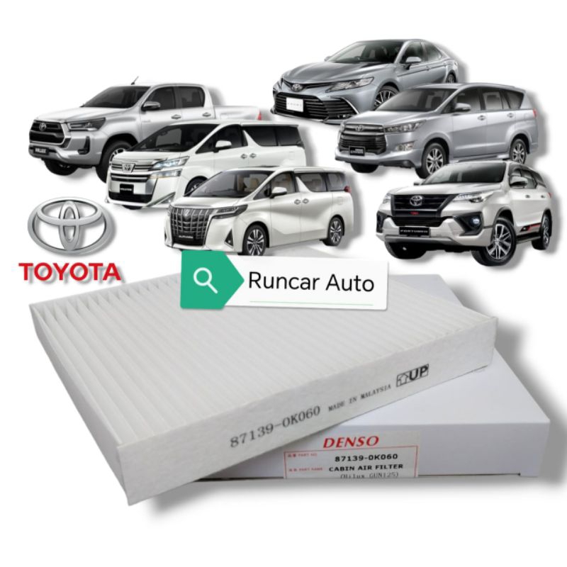 Toyota Air-Cond Cabin Filter Hilux Revo GUN125 GUN126/Alphard 2.5 ...
