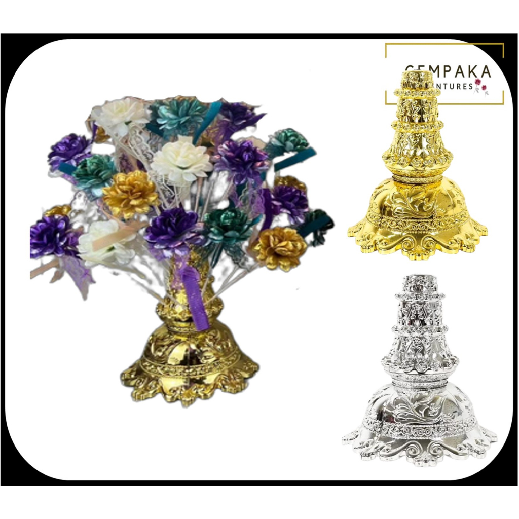 Egg Flower Stand 20.5cm x 25cm l Pahar Bunga Telur Murah Bajet Kawin ...