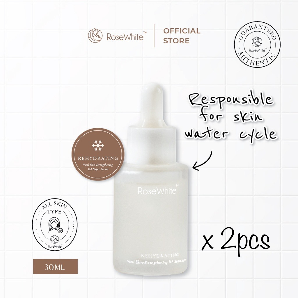 Rosewhite Rehydrating Vital Skin-Strengthening HA Super Serum Bundle ...