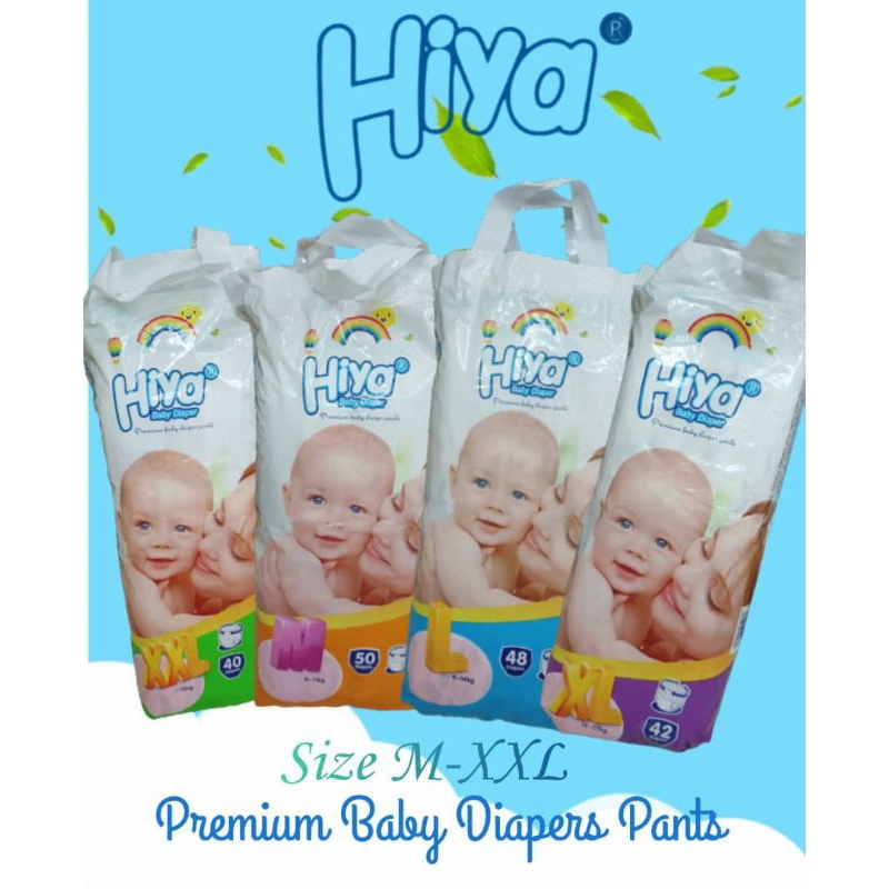 HIYA PANTS M 50 PCS PER PACK | Shopee Malaysia