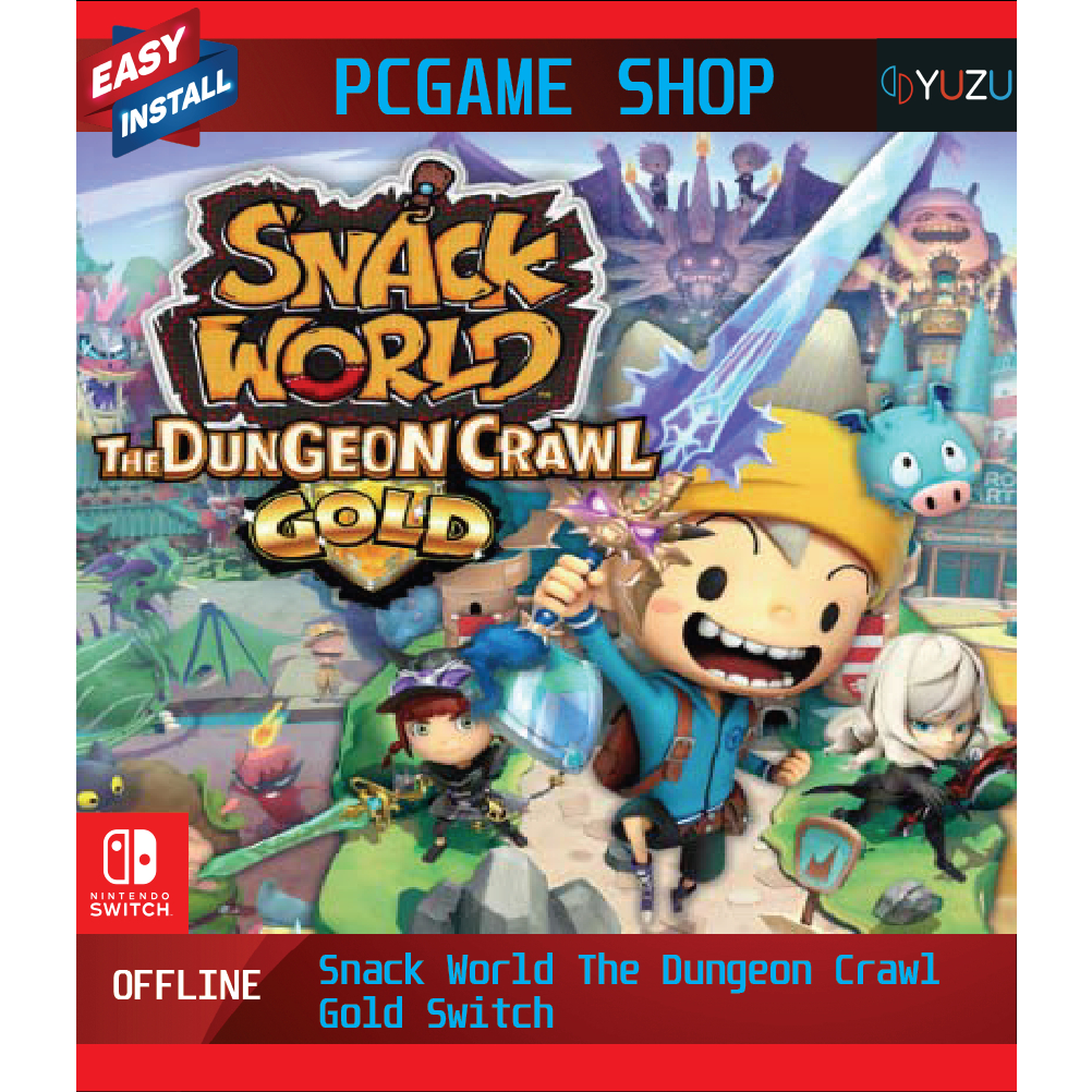Snack World The Dungeon Crawl Gold Switch | PC Games | Nintendo Switch ...