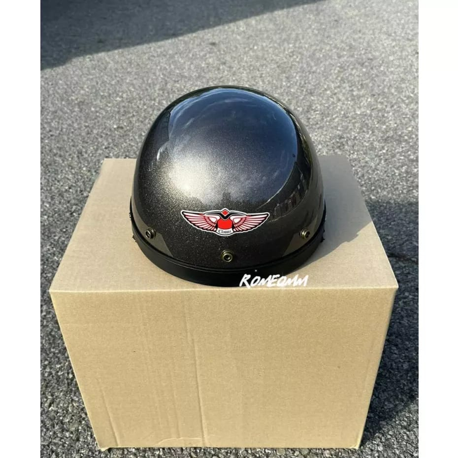 Helmet Cruiser GoldWing Helmet Steng Saparuh Half Cut | Shopee Malaysia