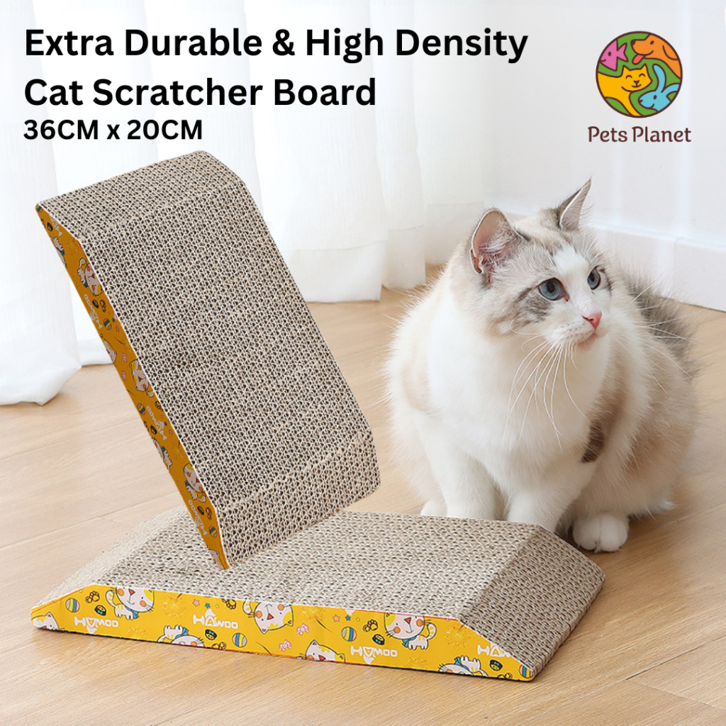 DURABLE Cat Scratcher | Scratching Board Pad | Cat Scratch | Papan ...