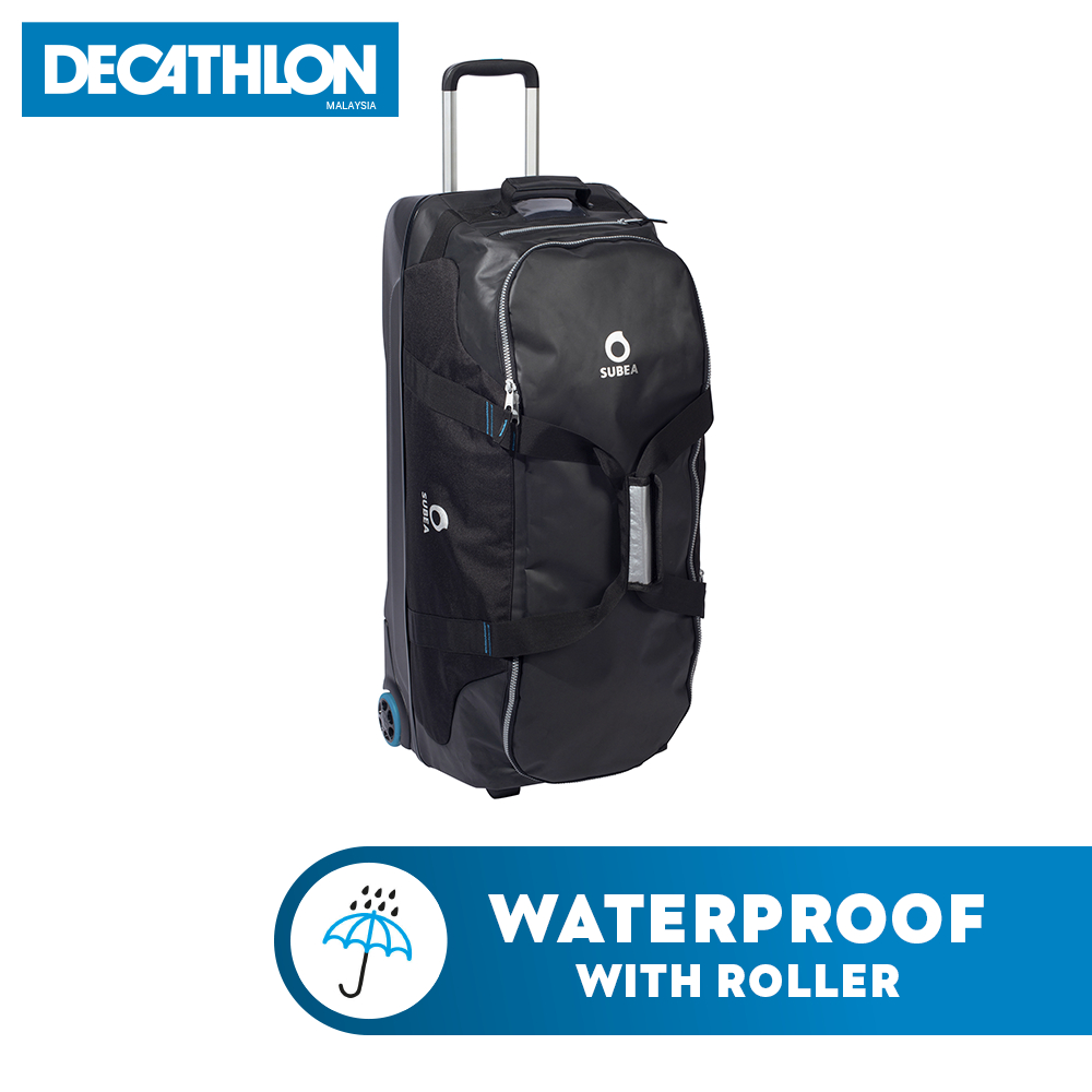 Decathlon Scuba Diving Travel Bag SCD with Roller - Subea (90L ...