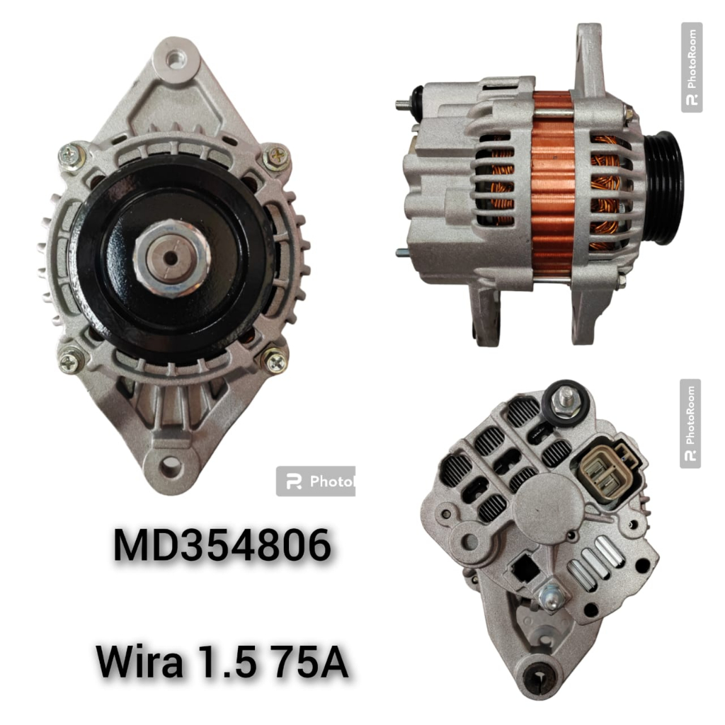 [MD354806] ALTERNATOR PROTON WIRA 1.5 MIT 12V 80A 4pk (L/S) | Shopee ...
