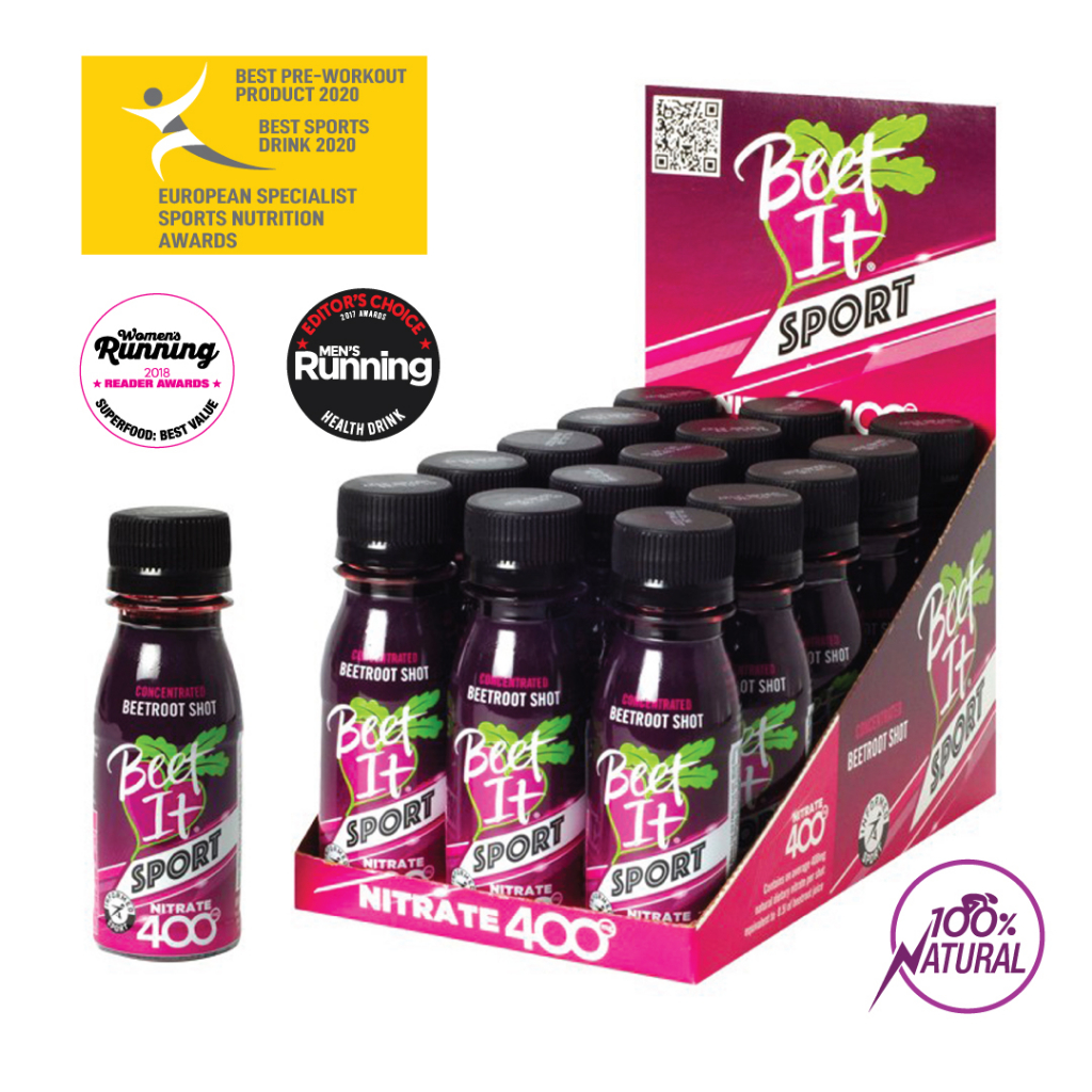 Beet It Sport Nitrate 400 Concentrated Beetroot Shot, 15 bottles x 70ml ...