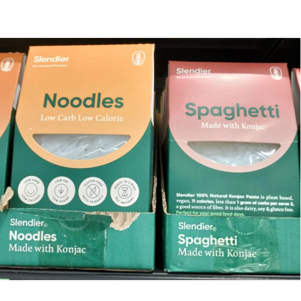 Slendier Spaghetti Made with Konjac, 250g (Assorted) | Shopee Malaysia