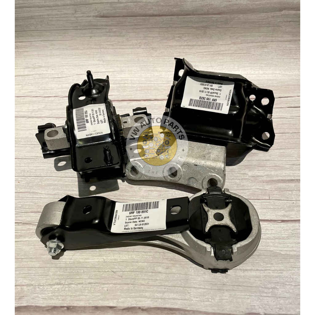 ( 100% ORIGINAL ) ENGINE MOUNTING SET 1.6 VOLKSWAGEN POLO SEDAN VENTO ...