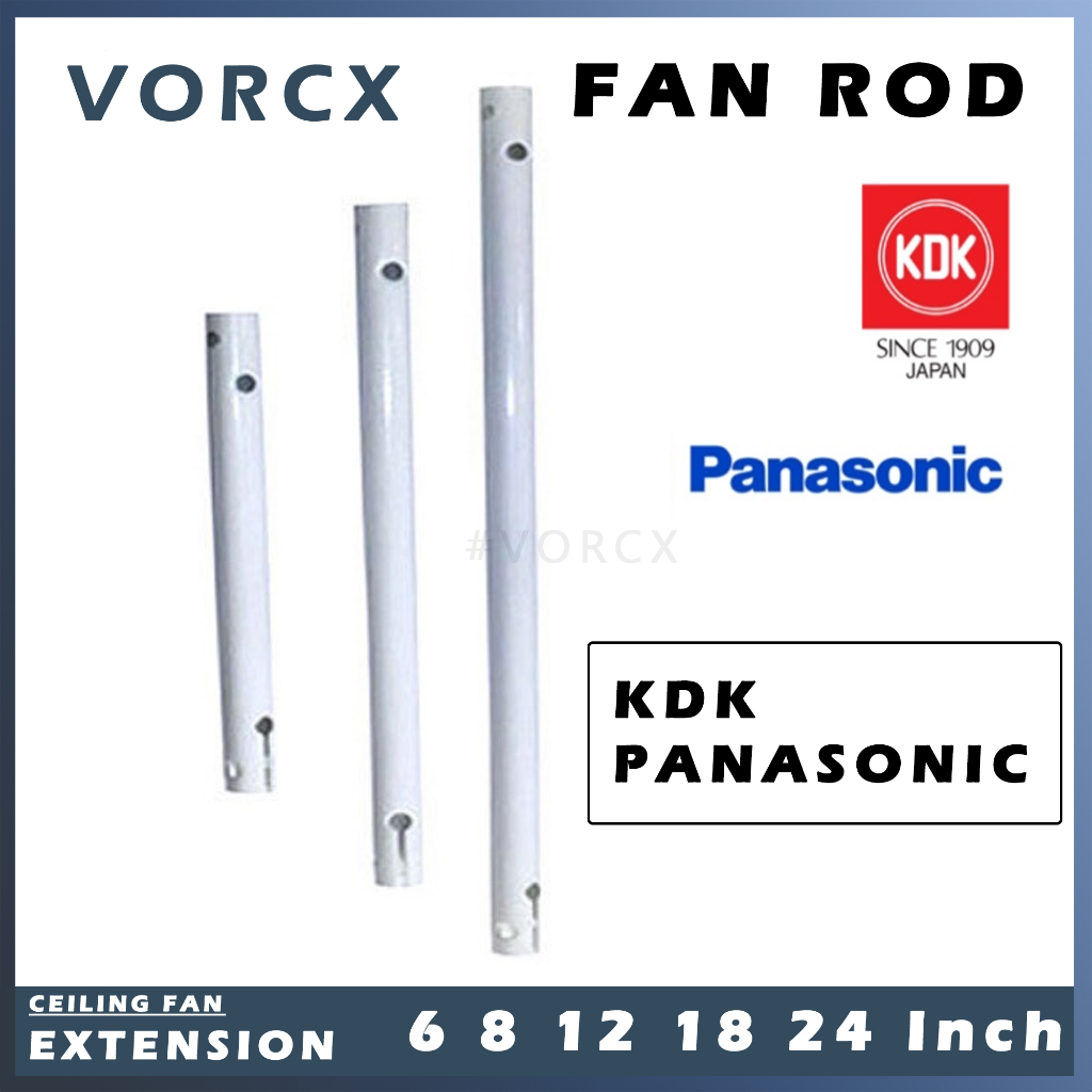 KDK / Panasonic Fan Rod for Ceiling Fan Extension | Shopee Malaysia