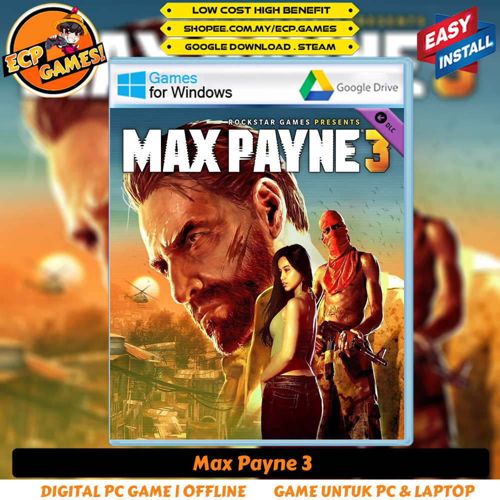 Max Payne 3 / PC / Game / Offline / Digital Download / Dlc / Ecpgames ...