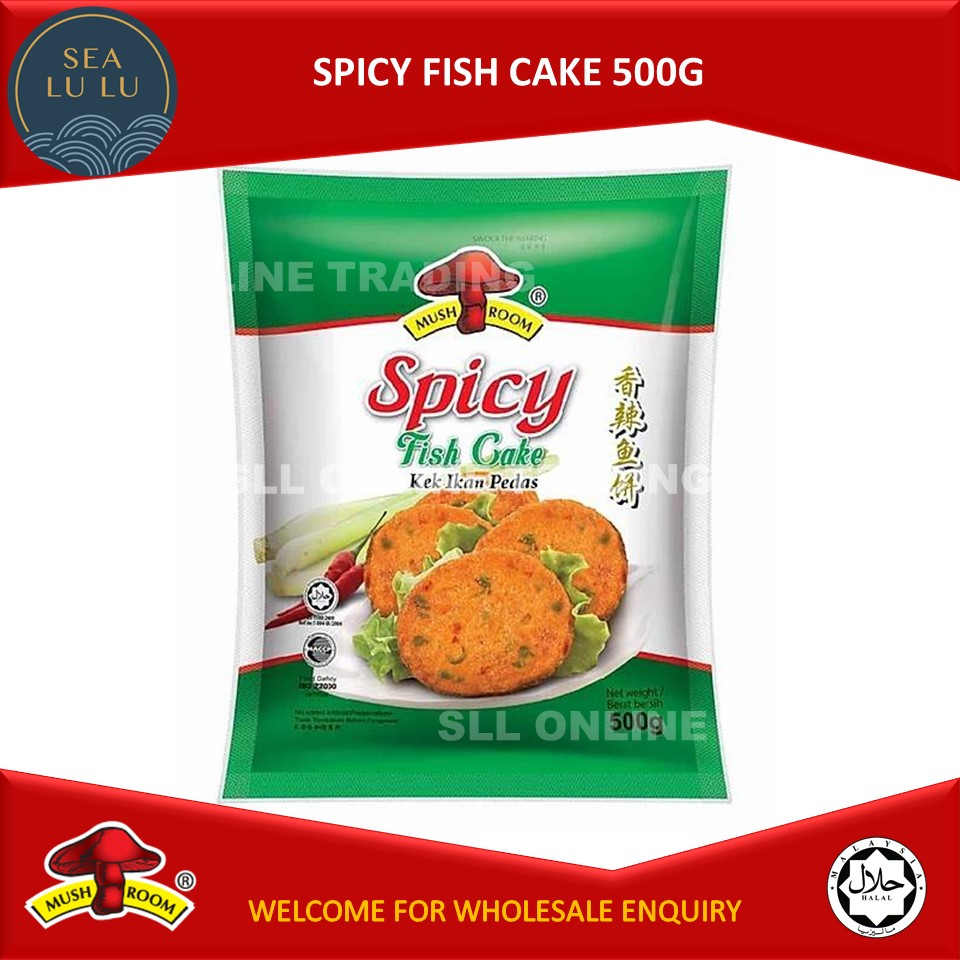 QL MUSHROOM SPICY FISH CAKE 500G KEK IKAN PEDAS 500G ⚠️ KLANG VALLEY ...