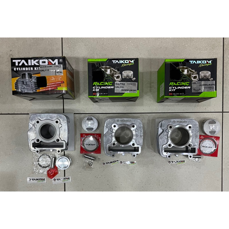 TAIKOM RACING Yamaha SRL115 / Lagenda115 Block Set (Std / 57MM / 60MM ...